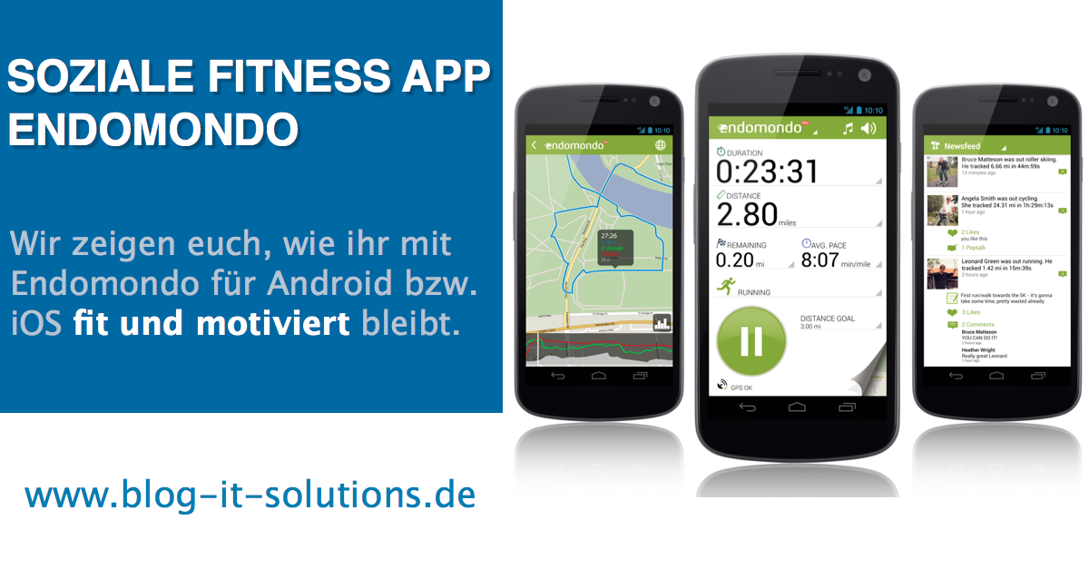 Endomondo - Soziale Fitness App im Test » Blog IT-Solutions